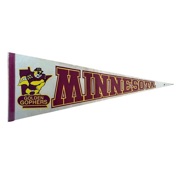 Wall Decor | Vintage 8s University Of Minnesota Golden Gophers Felt ...